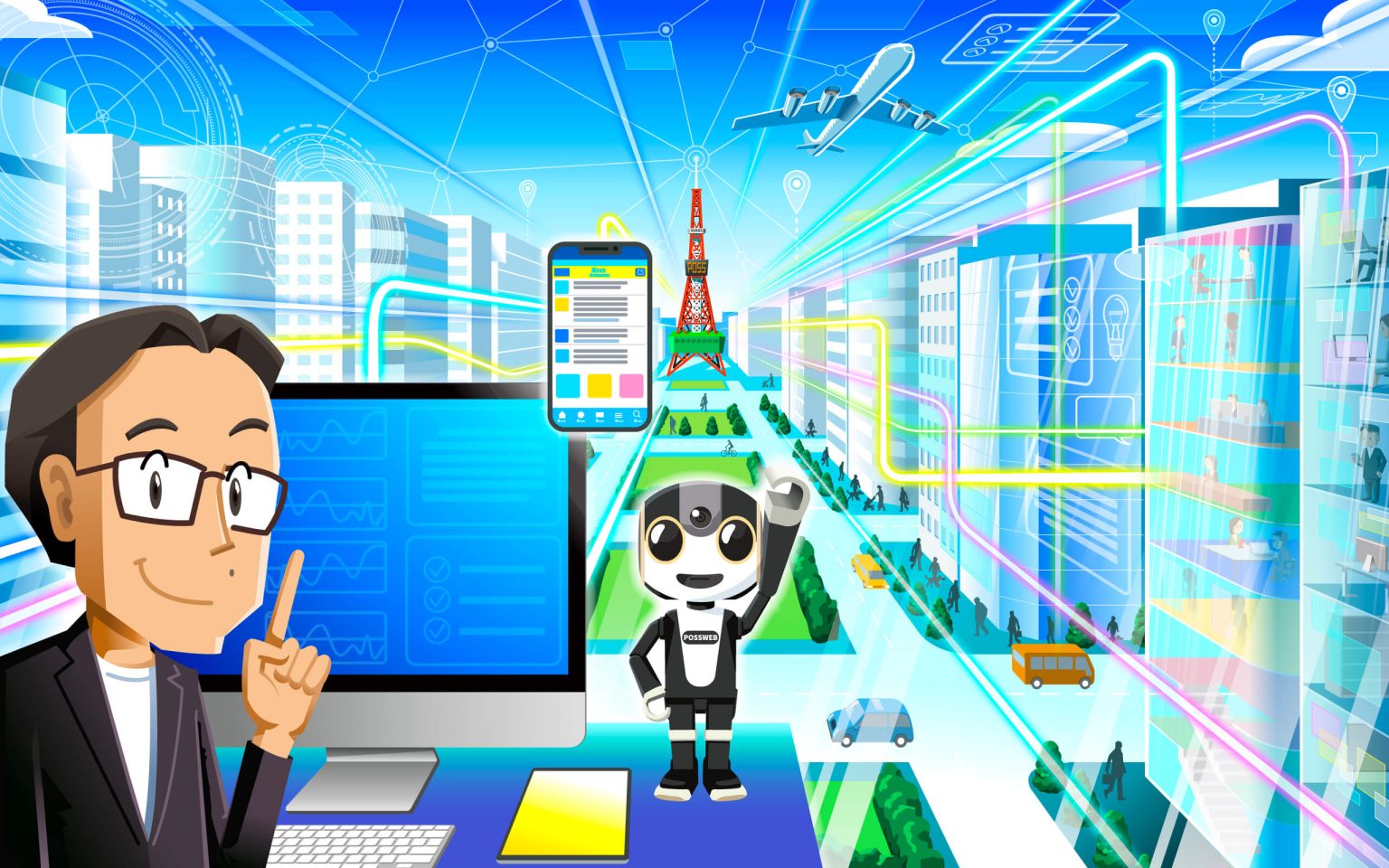 丁寧さと良質な作りで選ばれるホームページ制作会社 - POSSWEB